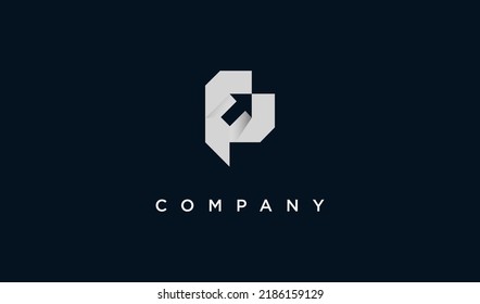 Expand Logo Design Vector Illustration Stock Vector (Royalty Free ...