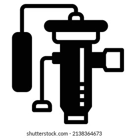 Expansion Valve Icon Vector Illustration Stock Vector (Royalty Free ...