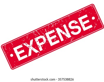 Expense Rubber Sign Stock Vector (Royalty Free) 357538826 | Shutterstock
