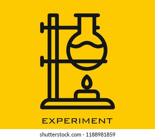 Experiment Icon Signs Stock Vector (Royalty Free) 1188981859 | Shutterstock