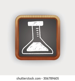 Experiments Bottle Doodle Drawing Stock Vector (Royalty Free) 306789605 ...