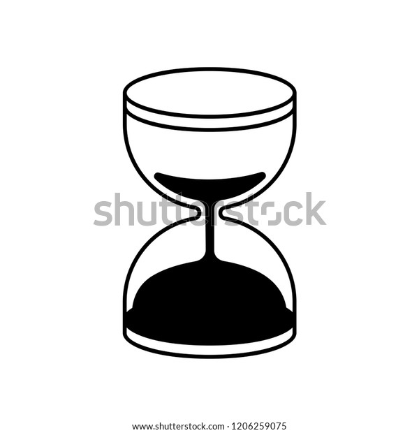Expiration Date Hourglass Icon Stock Vector (Royalty Free) 1206259075 ...