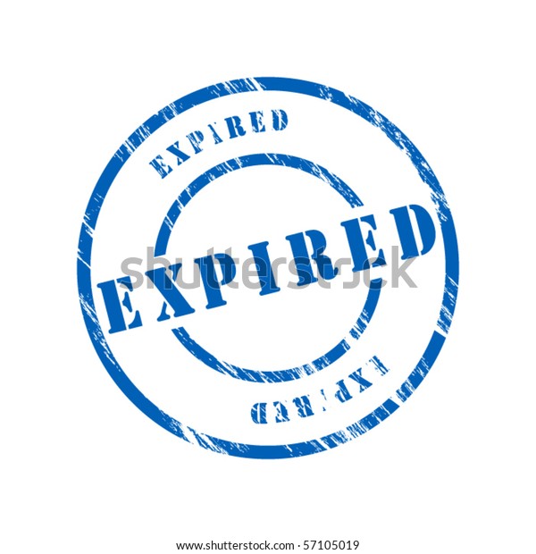 Expired Ink Stamp Stock Vector (Royalty Free) 57105019 | Shutterstock