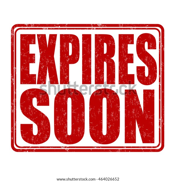 Expires Soon Grunge Rubber Stamp On Stock Vector (Royalty Free ...