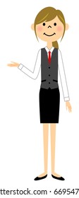 Uniform Woman Who Signs Ok: เวกเตอร์สต็อก (ปลอดค่าลิขสิทธิ์) 669548848 ...