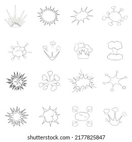 30,506 Explosion outline Images, Stock Photos & Vectors | Shutterstock