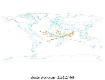 Export Concept Map Burundi Vector Burundi Stock Vector (Royalty Free ...