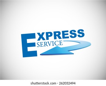 Express Delivery Symbols Vector Stock Vector (Royalty Free) 262032494 ...