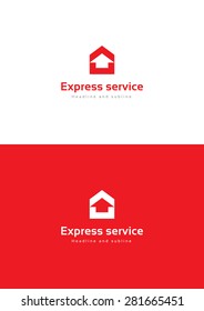 Express Service Logo Teamplate Stock Vector (Royalty Free) 281665451 ...
