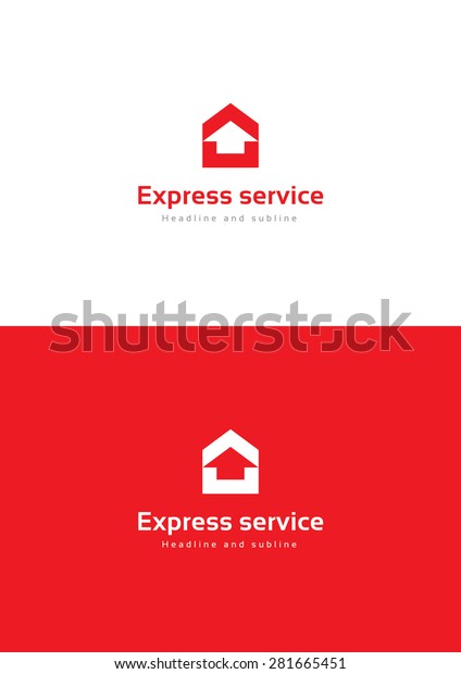 Express Service Logo Teamplate Stock Vector (Royalty Free) 281665451 ...
