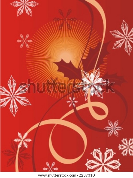 Exquisite Series Winter Holiday Backgrounds Check Stock Vector (Royalty ...