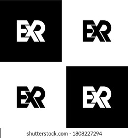 Exr Letter Original Monogram Logo Design 库存矢量图（免版税）1808227294 ...
