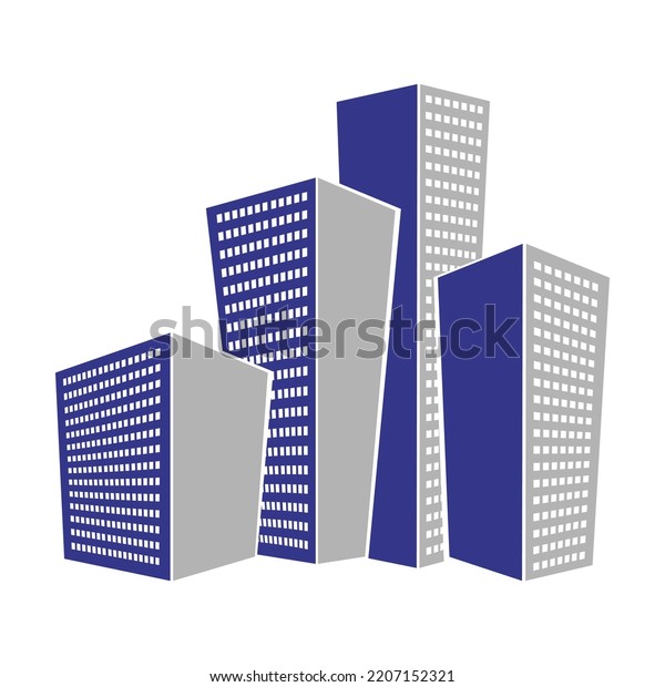 Exterior Building Vector Image Top View Stock Vector (Royalty Free ...