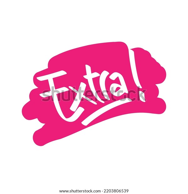 Extra Gen Z Sticker Eps Vector Stock Vector (Royalty Free) 2203806539 ...