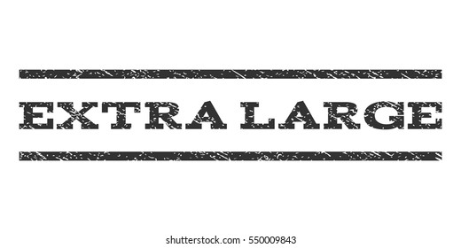 Extra Large Watermark Stamp Text Tag Stock Vector (Royalty Free ...