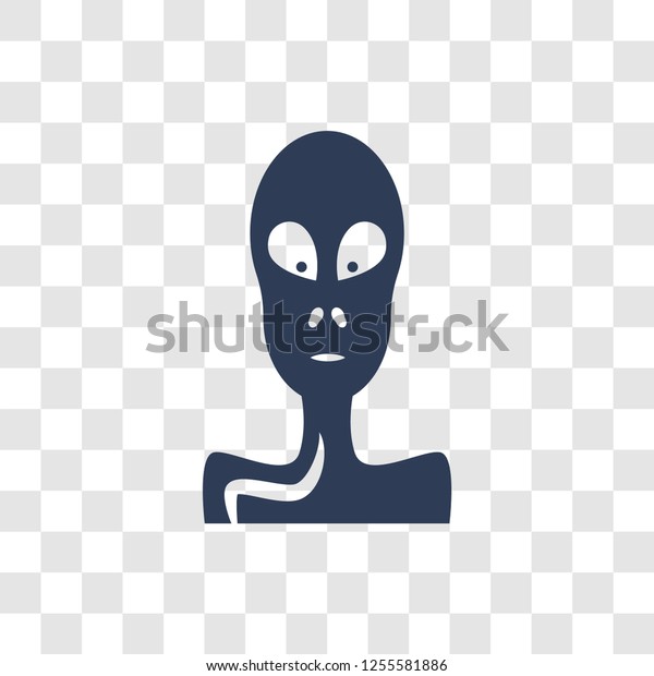Extraterrestrial Icon Trendy Extraterrestrial Logo Concept Stock Vector ...