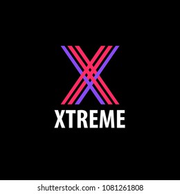 Extreme Logo Design Stock Vector (Royalty Free) 1081261808 | Shutterstock