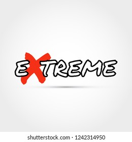 Extreme Vector Logo: vector de stock (libre de regalías) 1242314962 ...