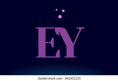 Ey E Y Alphabet Letter Logo Stock Vector (Royalty Free) 641411215 ...