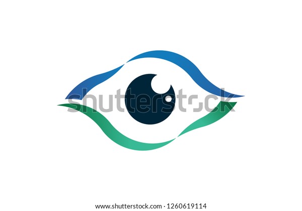 Eye Care Optical Retina Logo Vector Stock Vector (Royalty Free ...