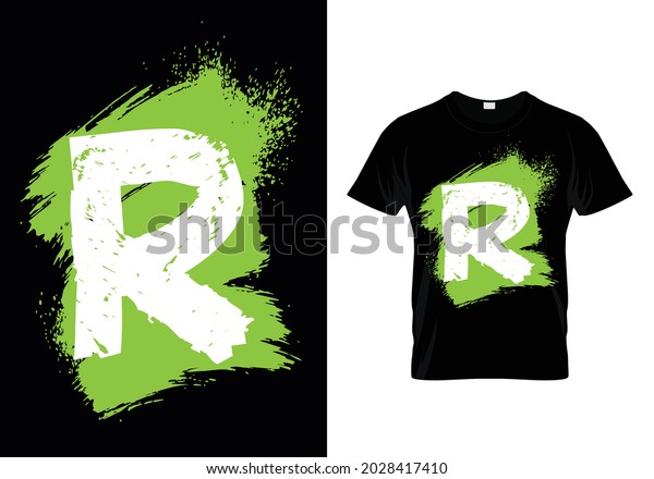 Eye Catching Funny R Tshirt Design Stock Vector (Royalty Free ...