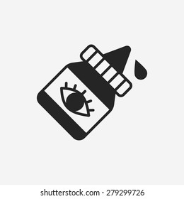 Eye Drug Icon Stock Vector (Royalty Free) 279299726 | Shutterstock