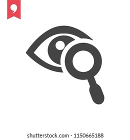 Eye Exam Icon Stock Vector (Royalty Free) 1150665188 | Shutterstock