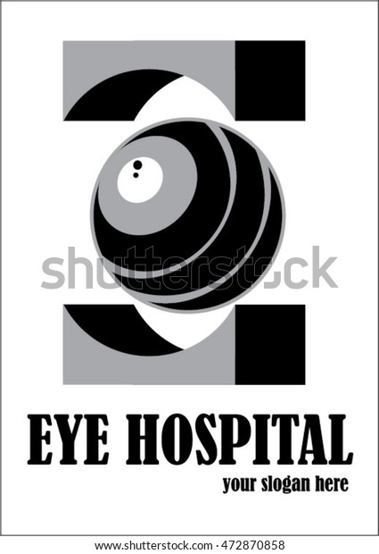 Eye Hospital Logo Stock Vector (Royalty Free) 472870858 | Shutterstock