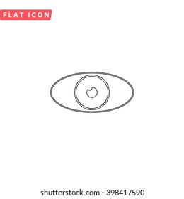 Peeping Emoticon Peeping Icon Vector Illustration Stock Vector (Royalty ...