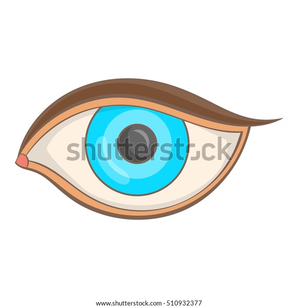 Eye Icon Cartoon Illustration Eye Vector Stock Vector (Royalty Free ...