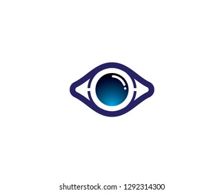 Bionic Eye Icon Trendy Linear Bionic Stock Vector (Royalty Free ...