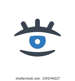 Eye Icon Simple Vector Illustration Stock Vector (Royalty Free ...