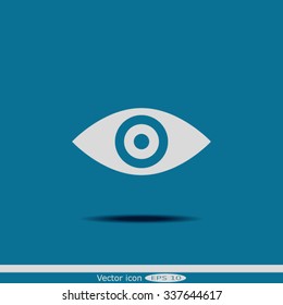Eye Icon View Sign Stock Vector (Royalty Free) 337644617 | Shutterstock