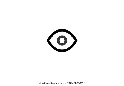 Eye Icon Web Vector Image Stock Vector (Royalty Free) 1967165014 ...