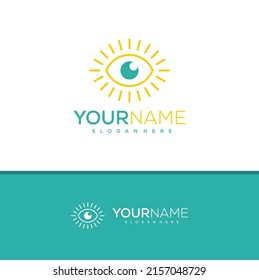 Eye Logo Design Vector Creative Eye Stock Vector (Royalty Free ...