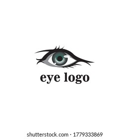 Eye Black Logo Symbol Illustration Vector Stock Vector (Royalty Free ...
