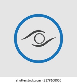 Eye Logo Vector Illustration Design Template Stock Vector (Royalty Free ...