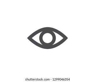 Eye Logo Vector Template Stock Vector (Royalty Free) 1299046354 ...