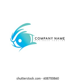 Eye Look See Logo Logotype Template Stock Vector (Royalty Free ...