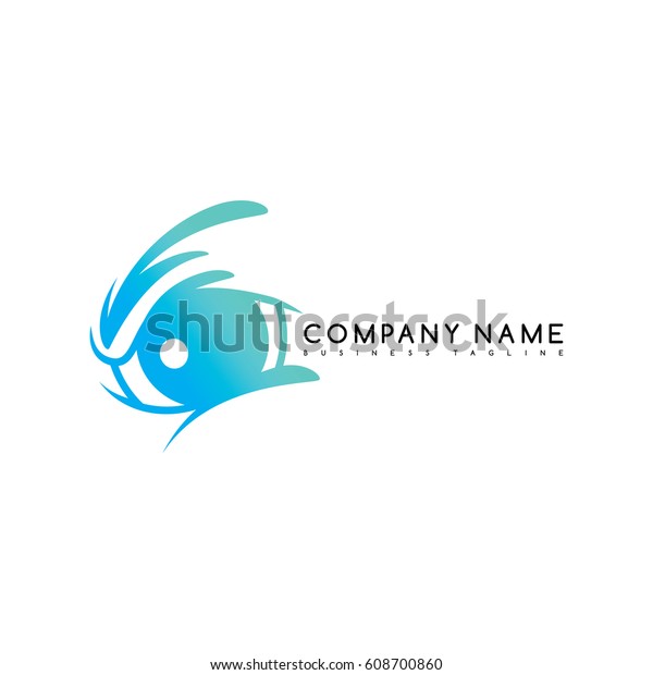 Eye Look See Logo Logotype Template Stock Vector (Royalty Free ...