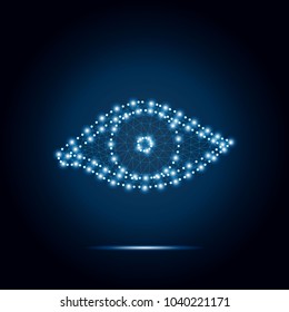 1,005 Wireframe eye Stock Vectors, Images & Vector Art | Shutterstock