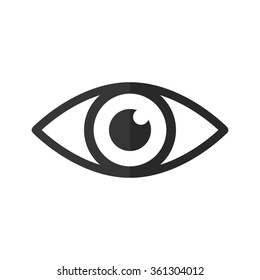 Abstract Eye Icon Vector Illustration Stock Vector (Royalty Free ...