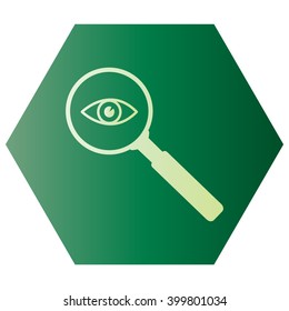Eye Vector Search Icon Stock Vector (Royalty Free) 399801034 | Shutterstock