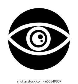 Eye View Symbol Icon Stock Vector (Royalty Free) 655549807 | Shutterstock