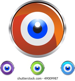 Eyeball Icon Stock Vector (Royalty Free) 49009987 | Shutterstock