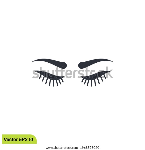 icono de la ceja símbolo de: vector de stock (libre de regalías ...