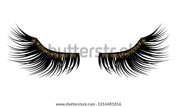 Eyelash Esign Background Art Abstract White Stock Vector (Royalty Free ...