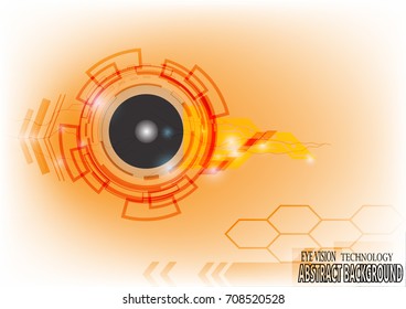 Eyes Vision Abstract Background Stock Vector (Royalty Free) 708520528 ...