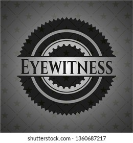 Eyewitness Dark Emblem Retro Stock Vector (Royalty Free) 1360687217 ...