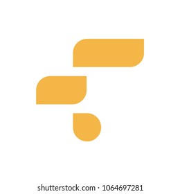 F Bird Logo Stock Vector (Royalty Free) 1064697281 | Shutterstock